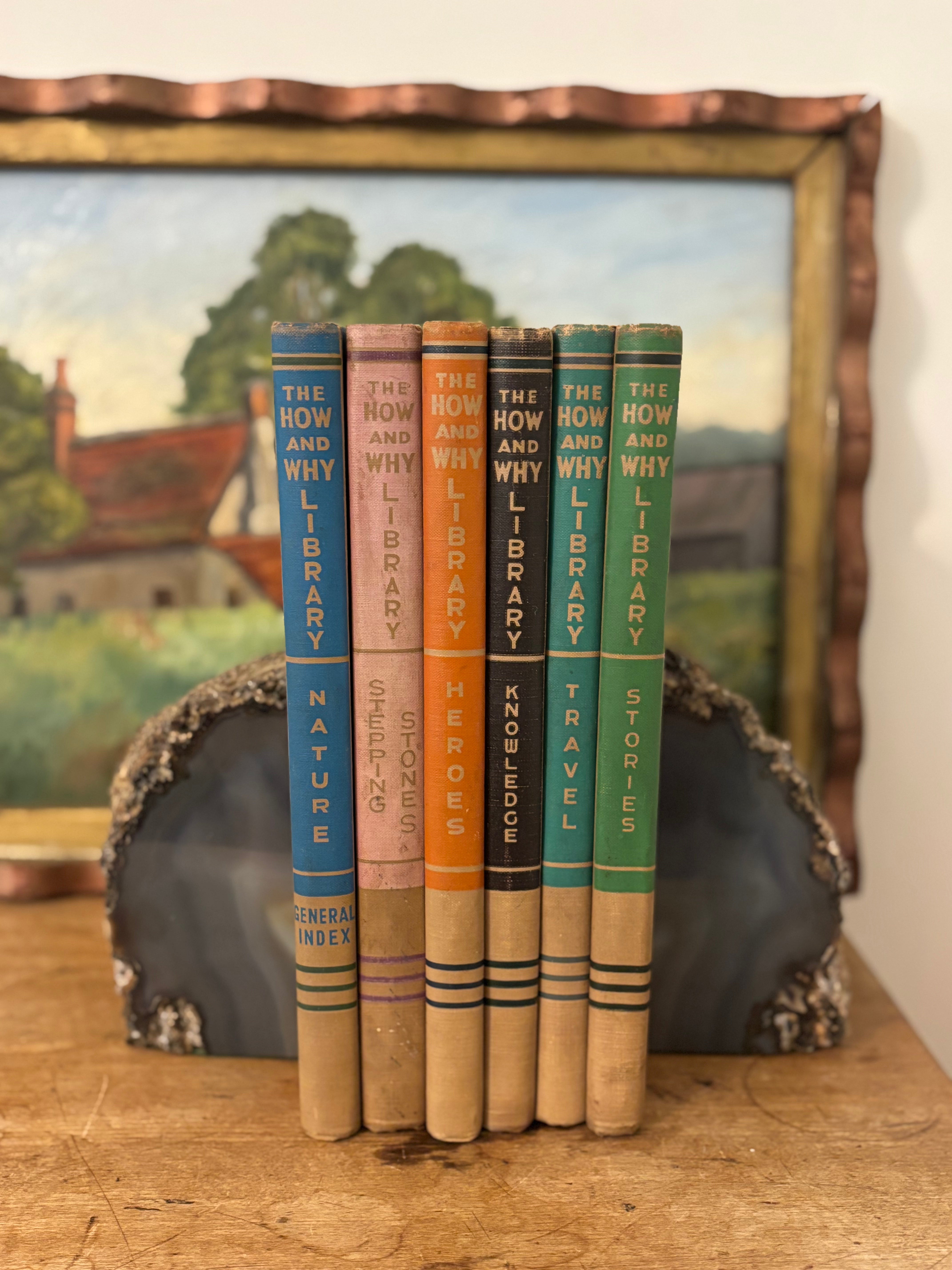 Set of Six 1952 How And Why Books – The Collected Haus